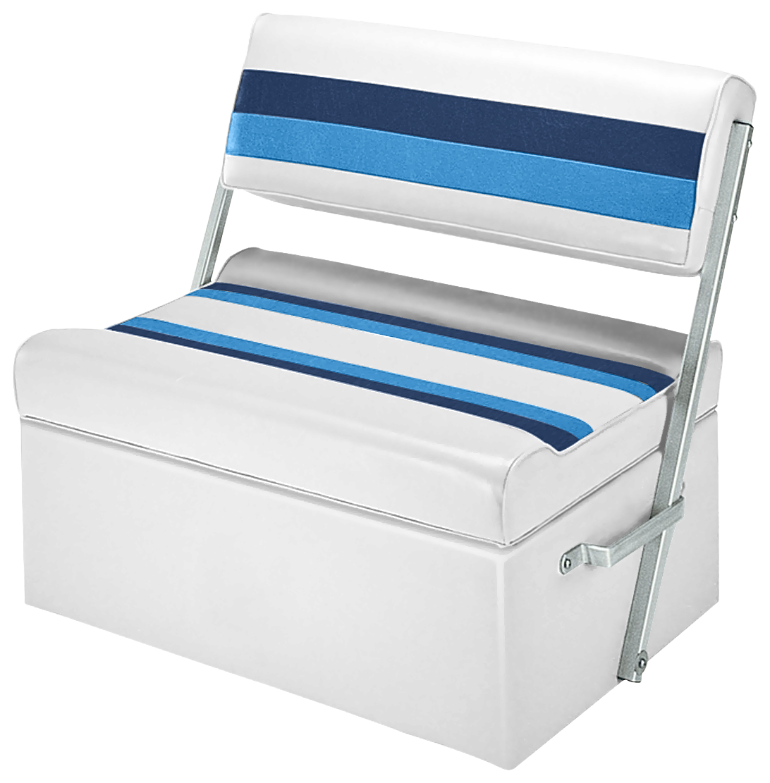 Wise Deluxe Pontoon Furniture Flip-Flop Seat and Base | Mack's Prairie ...